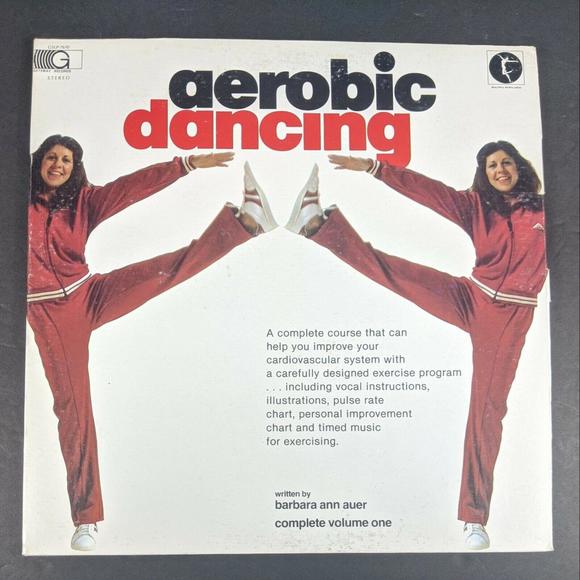 Other | Aerobic Dancing Record Vinyl 12 Inch Exercises Barbara Ann ...